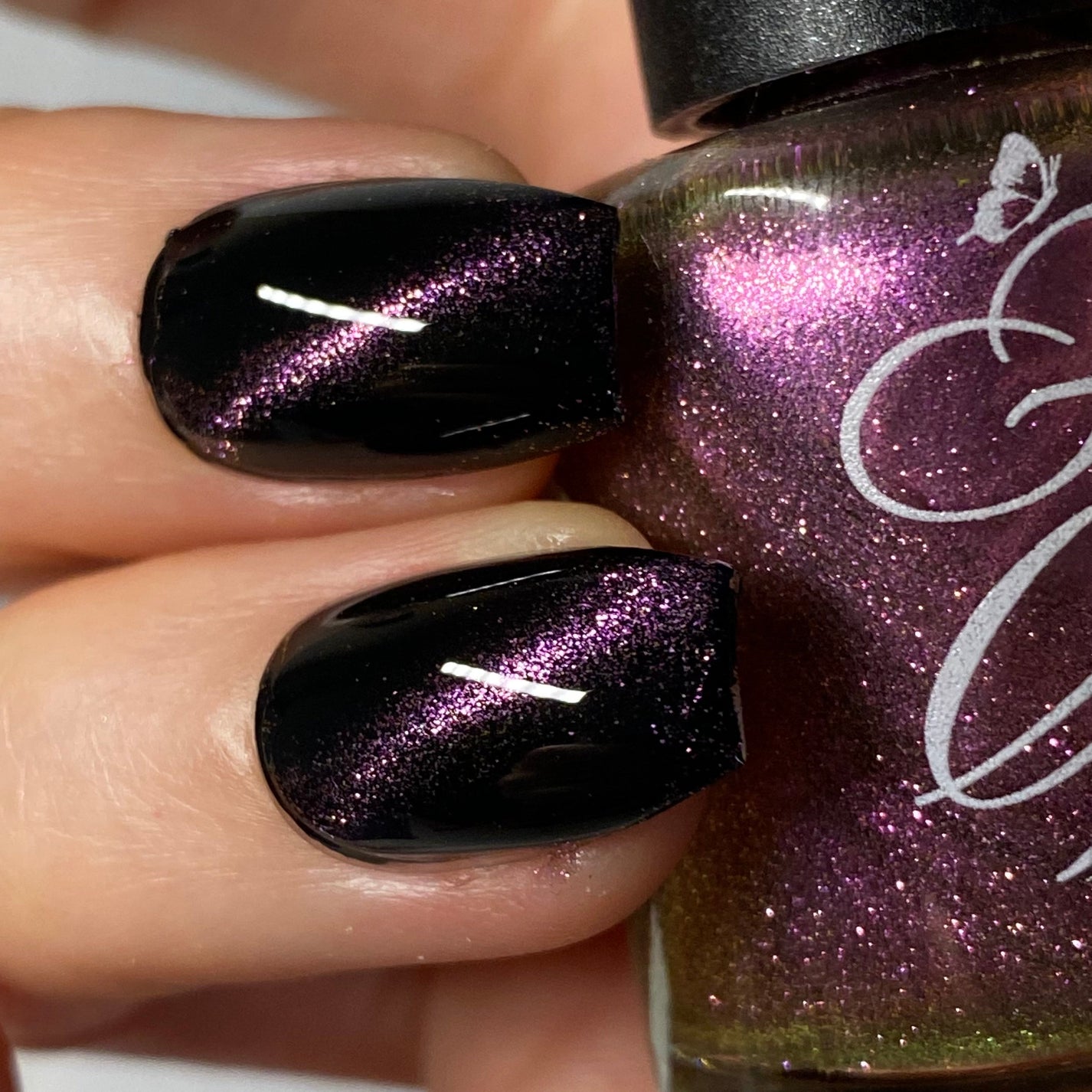 Pink Magnetic Top Coat – Fancy Gloss